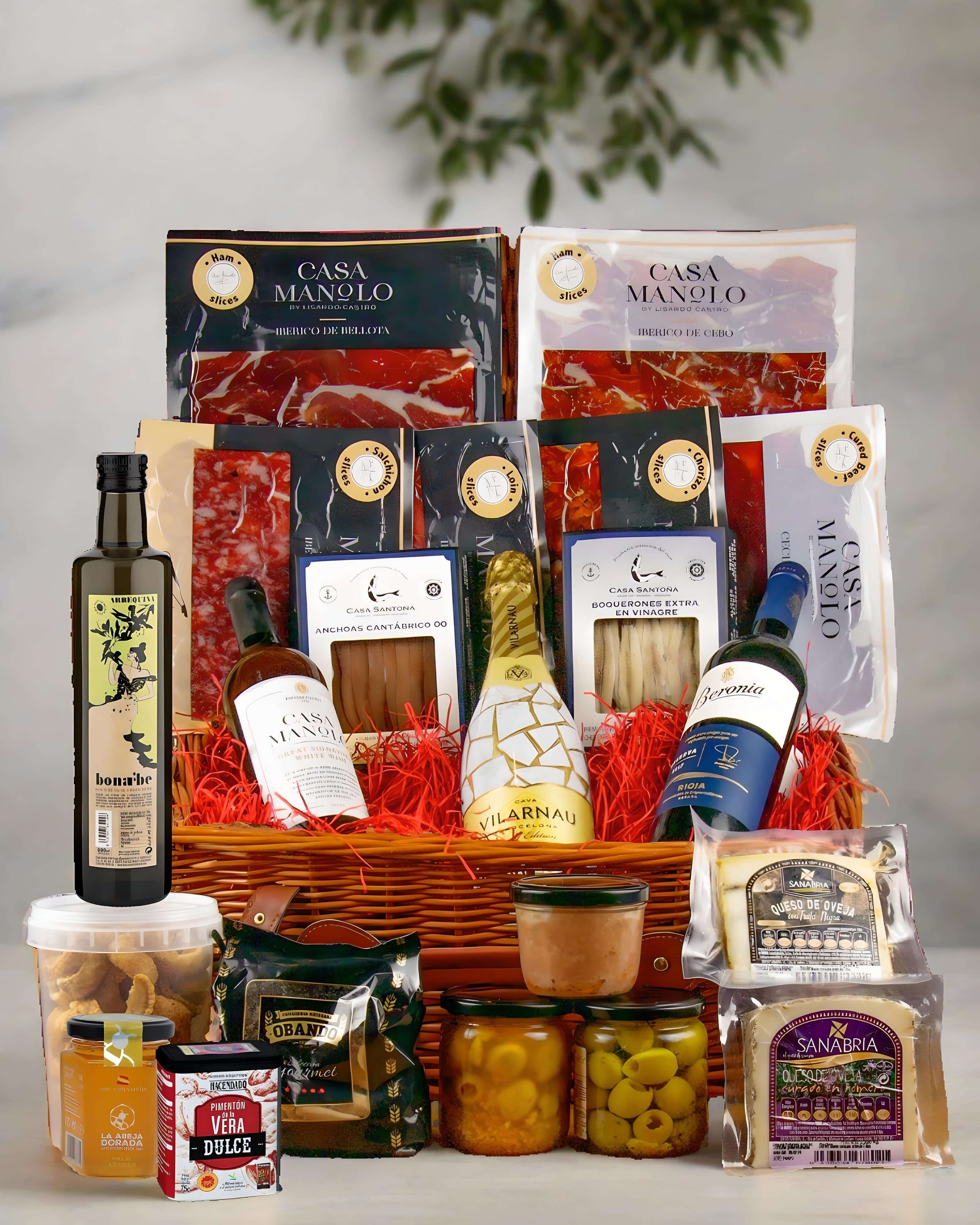 Spanish Food & Drinks Hampers | Casa Manolo Shop – Tagged "Iberico ...